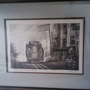 John Kelly | Wall Decor | Rare 97s John Kelly Hand Signed Pencil Sketch ...